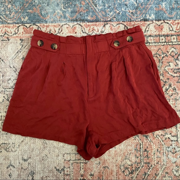 a.n.a | Shorts | Ana Orange Dress Shorts | Poshmark